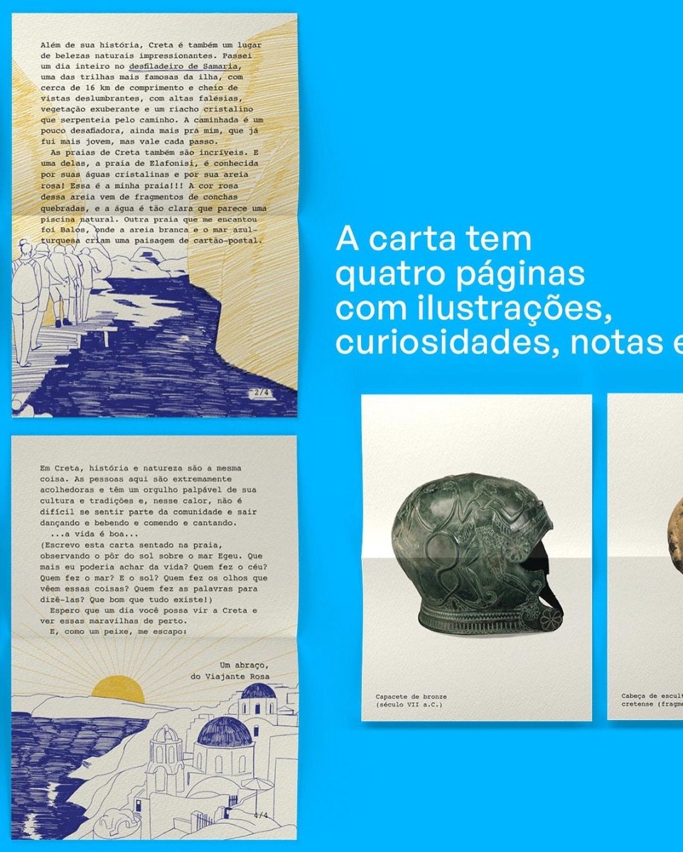 Carta de Creta - Coleção Cartas do Mundo - Compre aqui! – Loja do ...