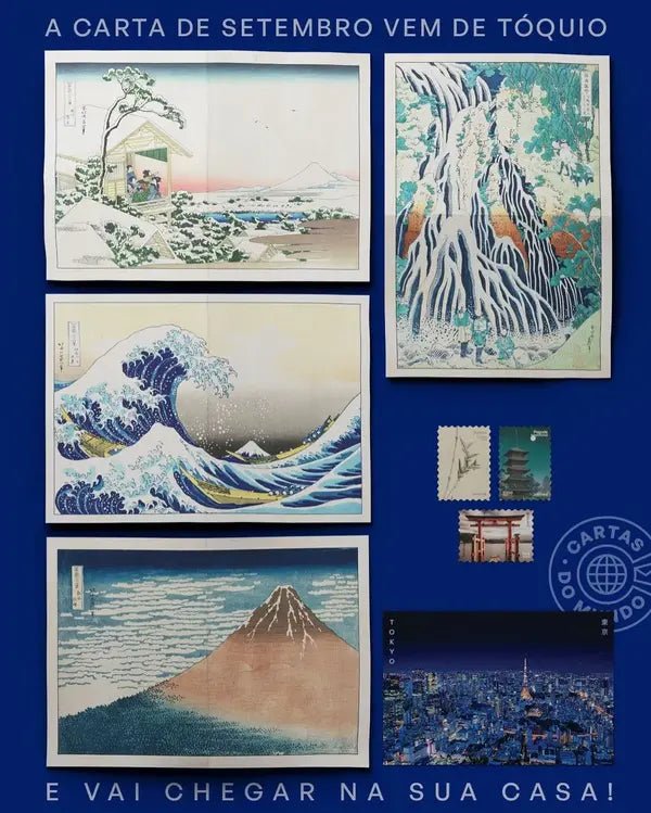 Carta de Tóquio - Coleção Cartas do Mundo - Compre aqui! – Loja do ...